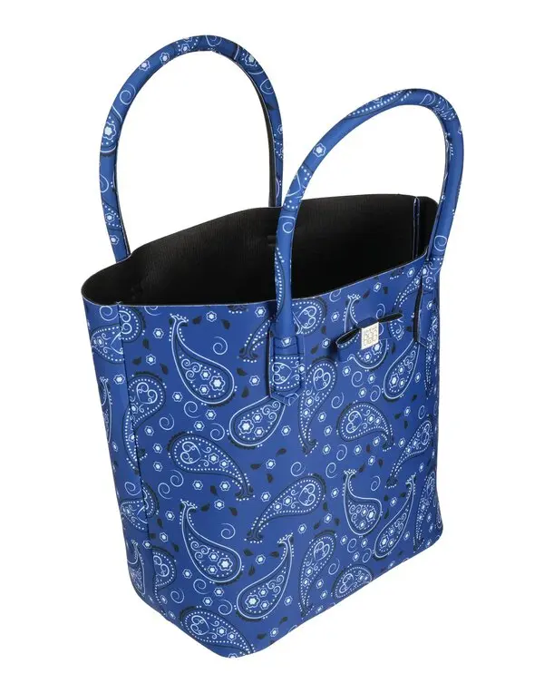 Save My Bag Paisley Print Shopper Bag - Bright Blue