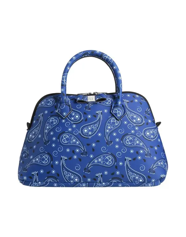 Save My Bag Paisley-print Scuba Tote - Blue