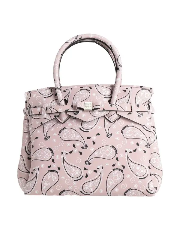 Save My Bag Paisley-print Scuba Tote - Beige