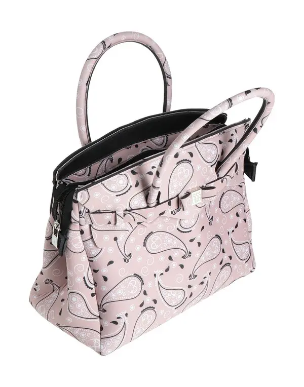 Save My Bag Paisley-print Scuba Tote - Beige