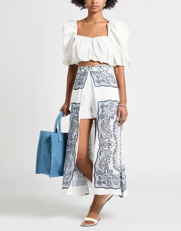 Sandro Midi Flared Skirt