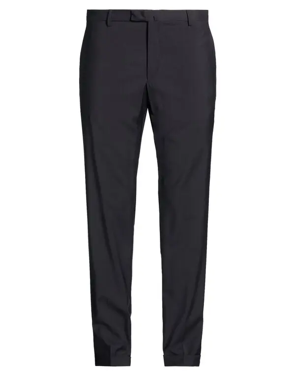 PAOLONI Cotton-elastane Jersey Chino Pants - Navy