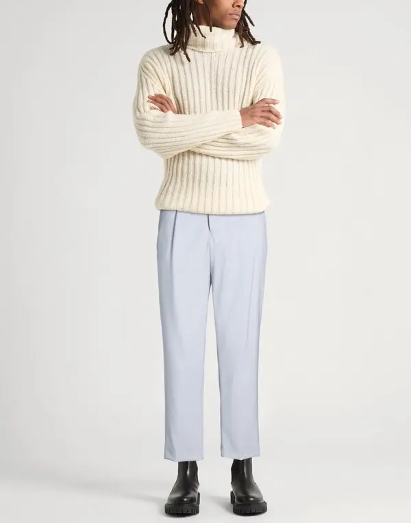 MANUEL RITZ Tapered Wool-blend Trousers