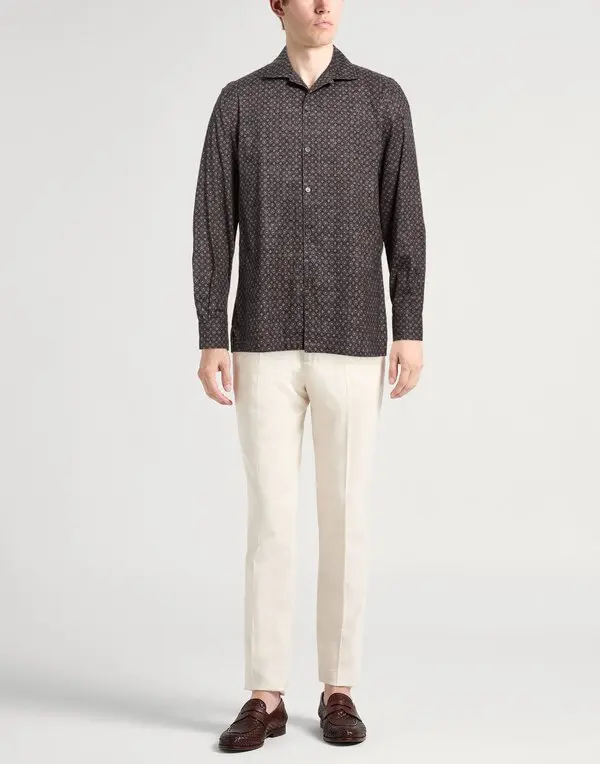 Brunello Cucinelli Shirt Size Cotton - Brown
