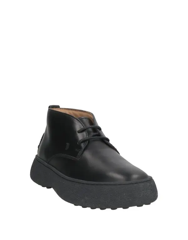 TOD'S Leather Ankle Boots