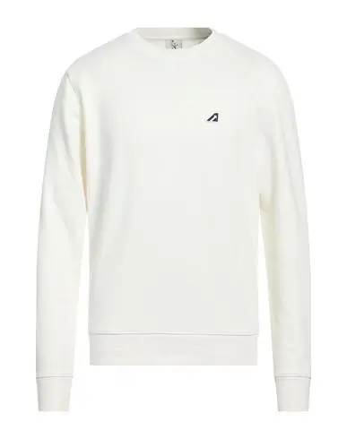 AUTRY Cotton Fleece Sweatshirt - White