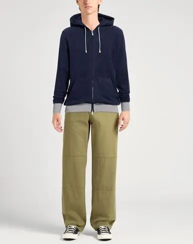 Eleventy Cotton Zip-up Hoodie - Navy