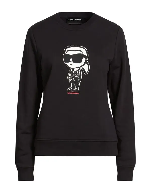 Karl Lagerfeld Organic Cotton Crewneck Sweatshirt