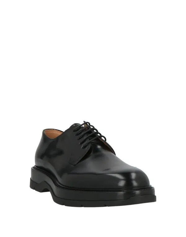 Dunhill Lace-up Glossed-leather Derby Shoes