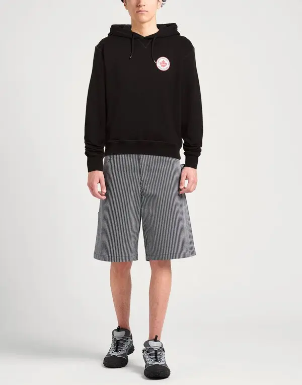Dsquared2 Cotton Fleece Hoodie With Logo Detail