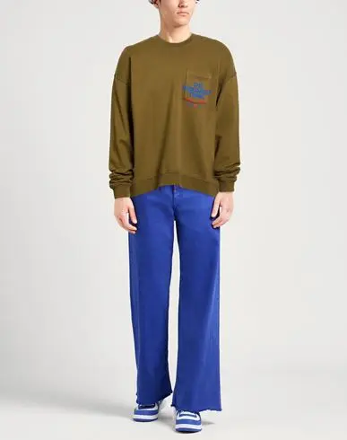Dsquared2 Cotton Fleece Sweatshirt - Green