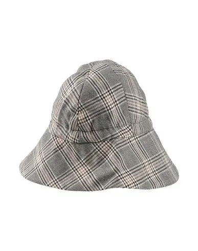 Fabiana Filippi Glen Plaid Bucket Hat - Beige