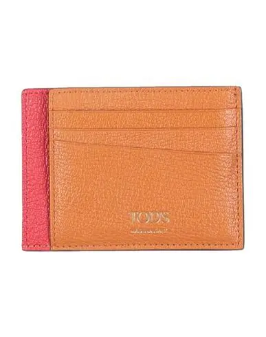 TOD'S Cardholder Goat Skin - Brown