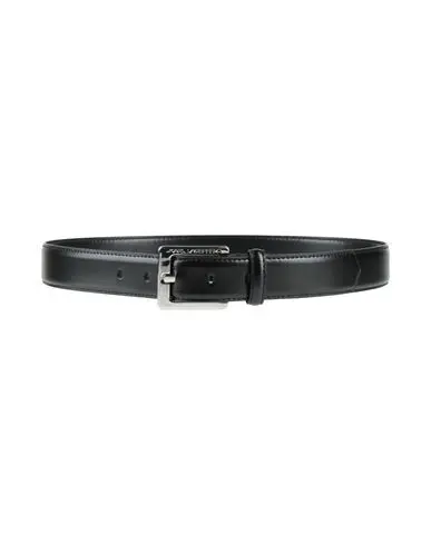 Karl Lagerfeld Leather Belt - Black