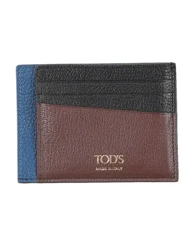 TOD'S Cardholder Goat Skin - Black