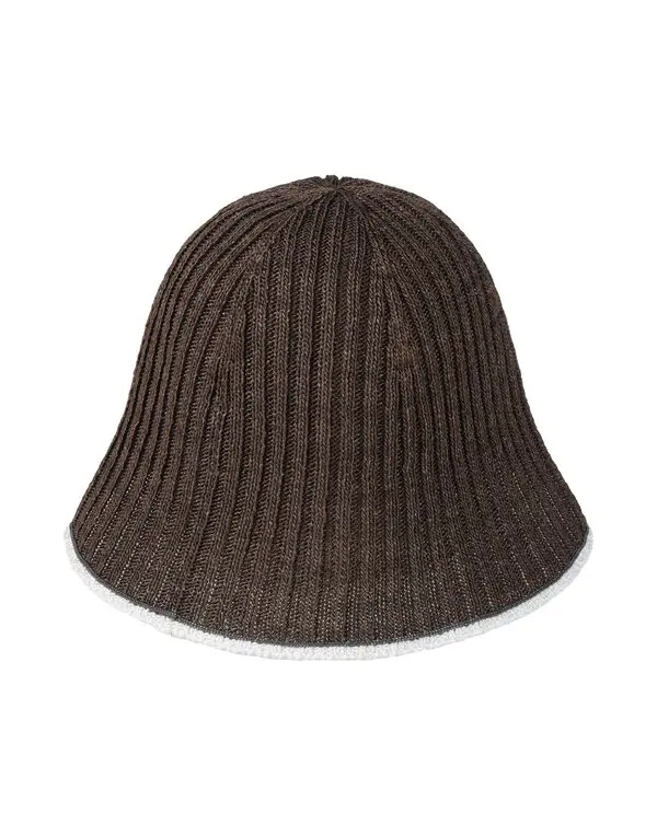 Brunello Cucinelli Intarsia-knit Bucket Hat