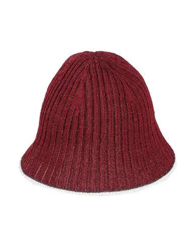 Brunello Cucinelli Intarsia-knit Beanie - Red