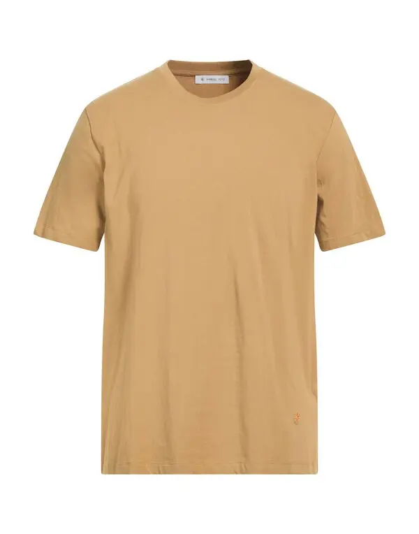 MANUEL RITZ T-shirt Size Cotton, Elastane - Beige