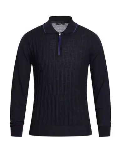 TOMBOLINI Wool Half-zip Sweater - Midnight Blue