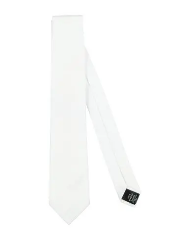Dunhill Cotton Necktie - White