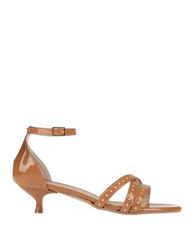 DIVINE FOLLIE Sandals In Synthetic Material - Tan