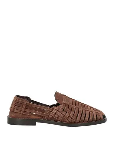 Brunello Cucinelli Leather Loafers - Brown