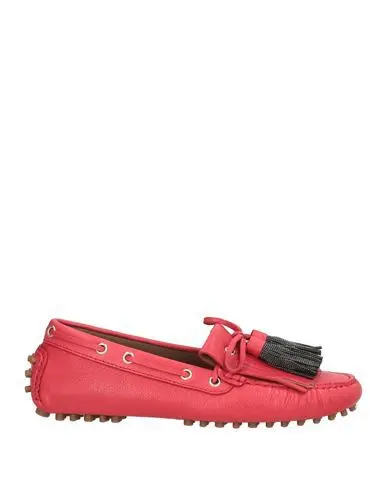 Brunello Cucinelli Leather Loafers - Red