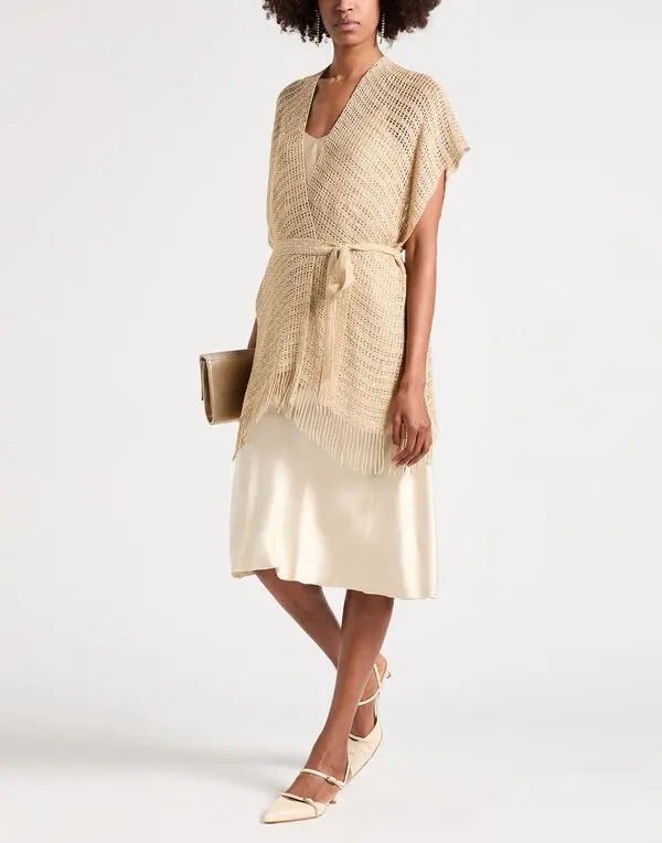 TWINSET Open-knit Cardigan With Belt