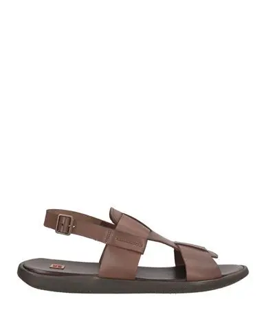 Moma Calfskin Slingback Sandals - Brown