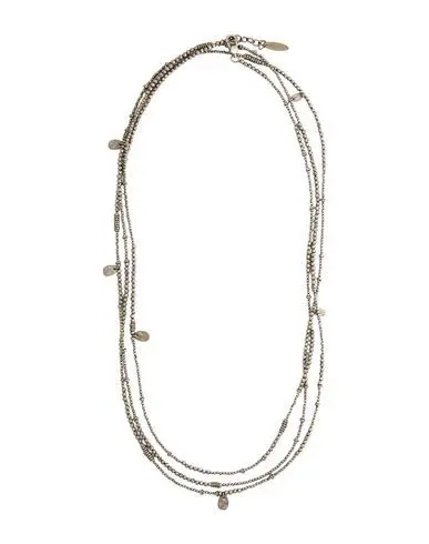 Brunello Cucinelli 925/1000 Silver Necklace - Gunmetal