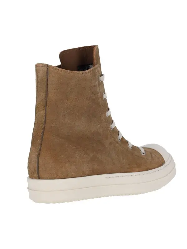 Rick Owens Temple High-top Sneakers - Brown