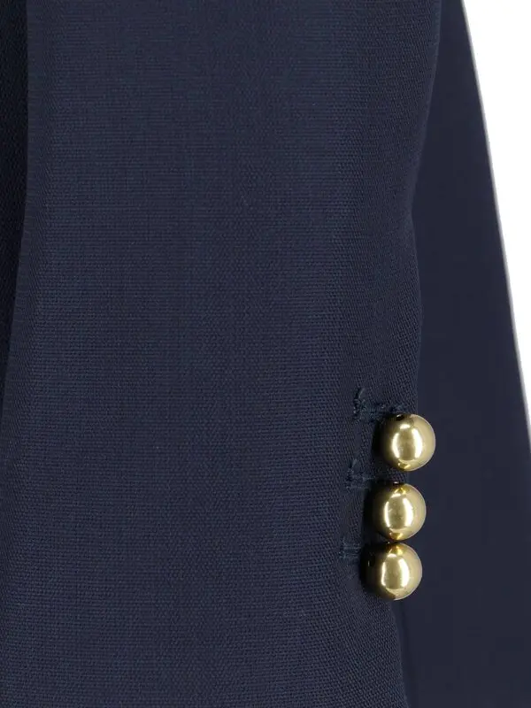 Seafarer Double-breasted "betty" Blazer - Blue