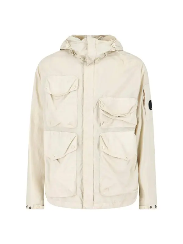 C.P. COMPANY Flatt Nylon Goggle Jacket