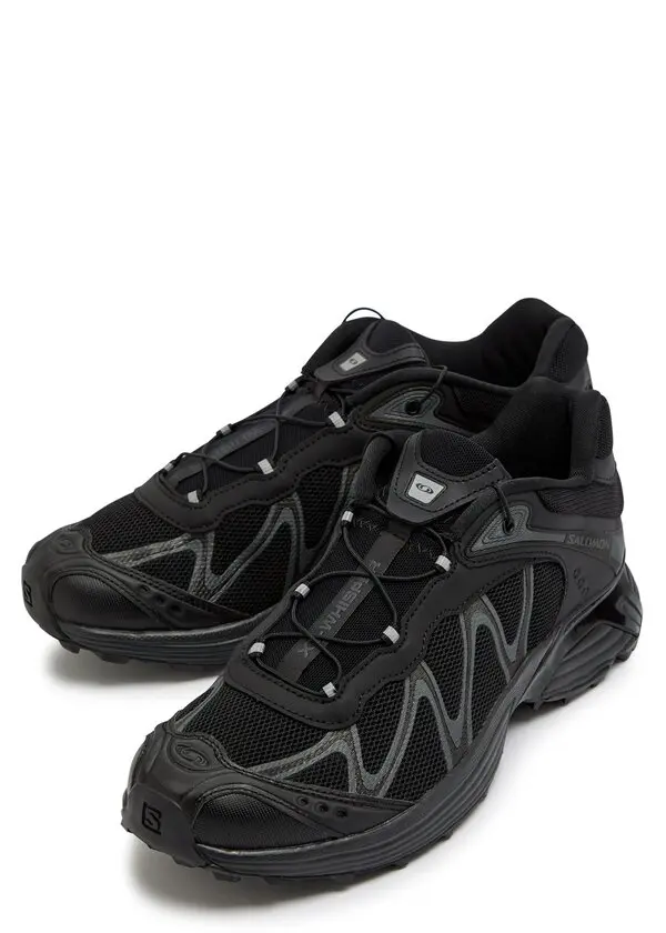 SALOMON Xt-whisper Panelled Mesh Sneakers - Black