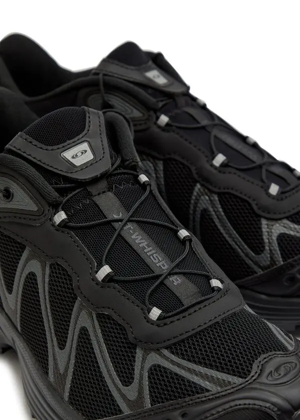 SALOMON Xt-whisper Panelled Mesh Sneakers - Black