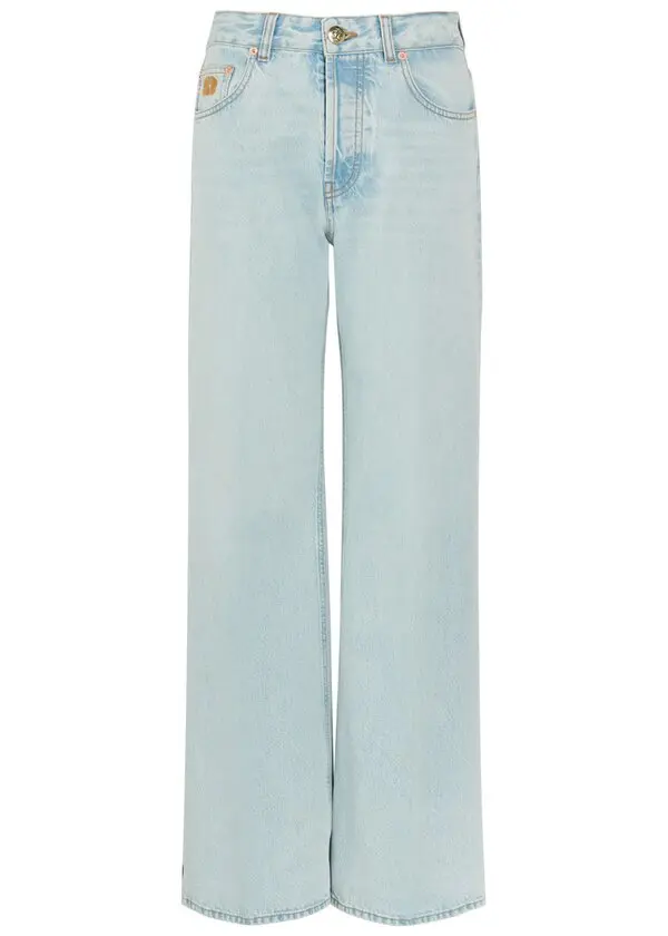 BLAZÉ MILANO Maline Flared-leg Jeans - Light Blue