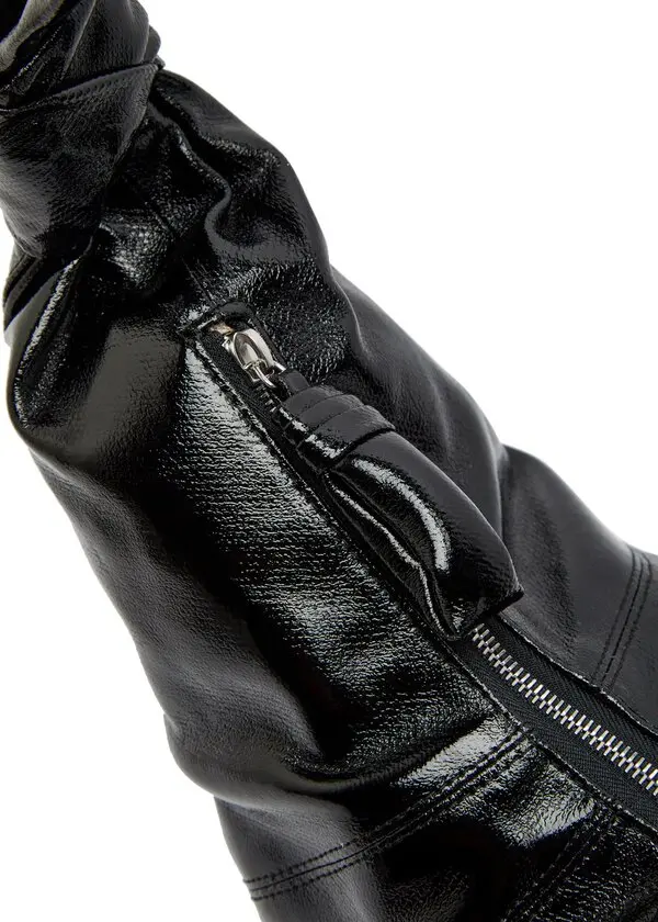 LEMAIRE Croissant Large Shoulder Bag - Black