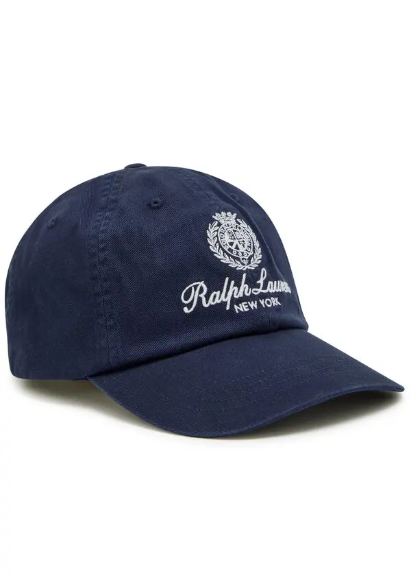 Polo Ralph Lauren Logo-embroidered Cotton Cap - Navy