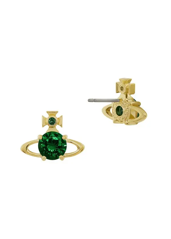 VIVIENNE WESTWOOD Reina Crystal Orb Stud Earrings