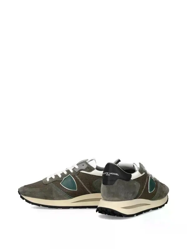 Philippe Model Tropez Haute Triangle-patch Low-top Sneakers - Green
