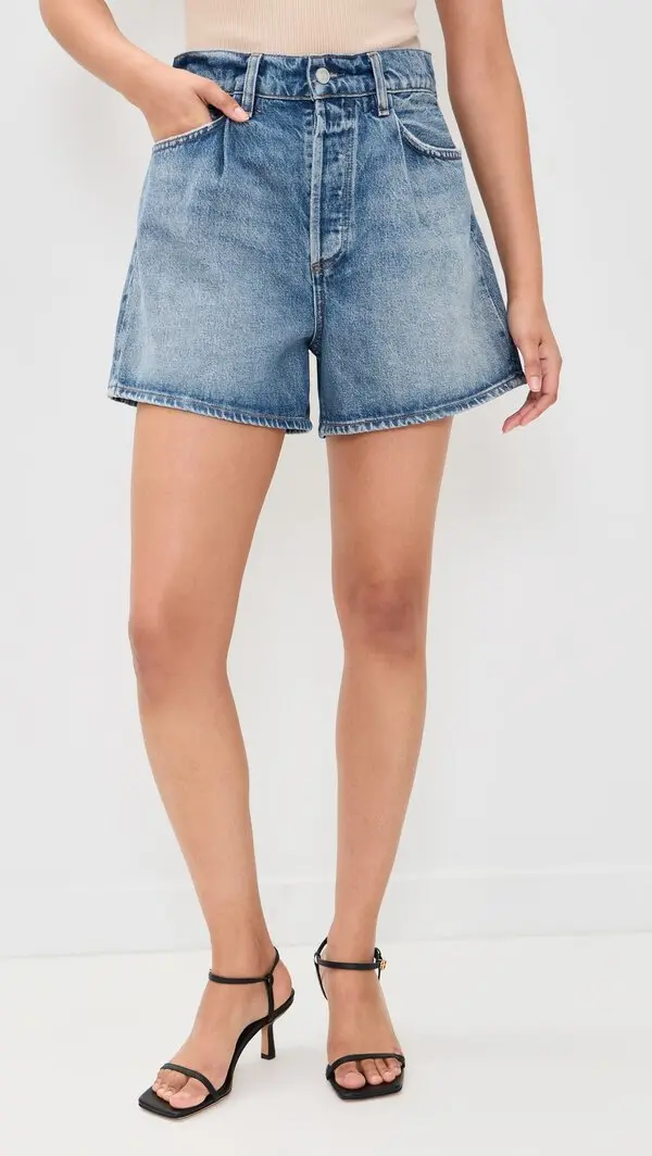 AGOLDE Lyonne Denim Shorts - Outbreak