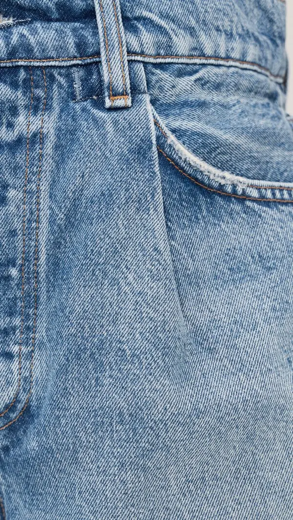 AGOLDE Lyonne Denim Shorts - Outbreak