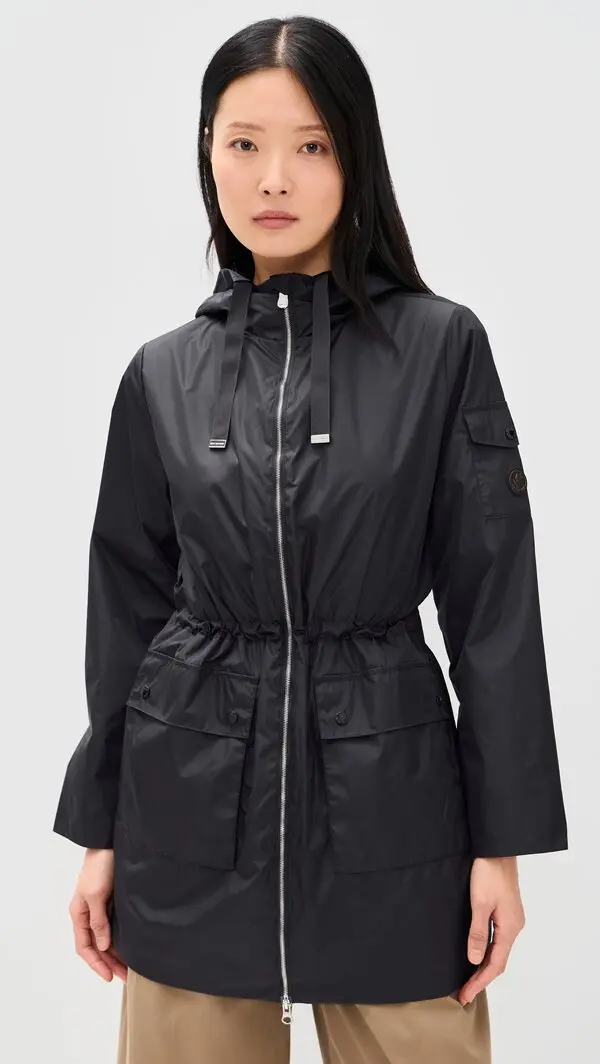 SAVE THE DUCK Diletta Jacket With Drawstring Waist And Hood