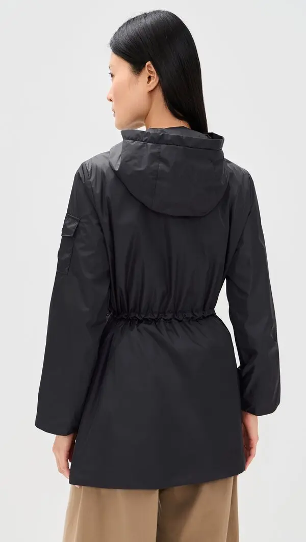 SAVE THE DUCK Diletta Jacket With Drawstring Waist And Hood
