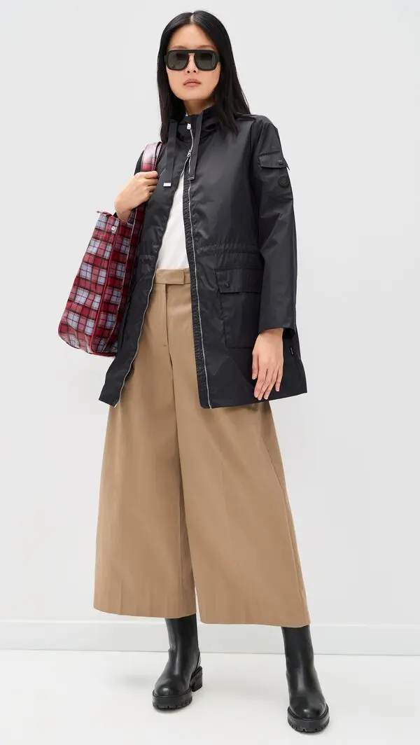 SAVE THE DUCK Diletta Jacket With Drawstring Waist And Hood