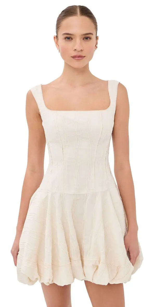 Simkhai Nattie Bubble Mini Dress