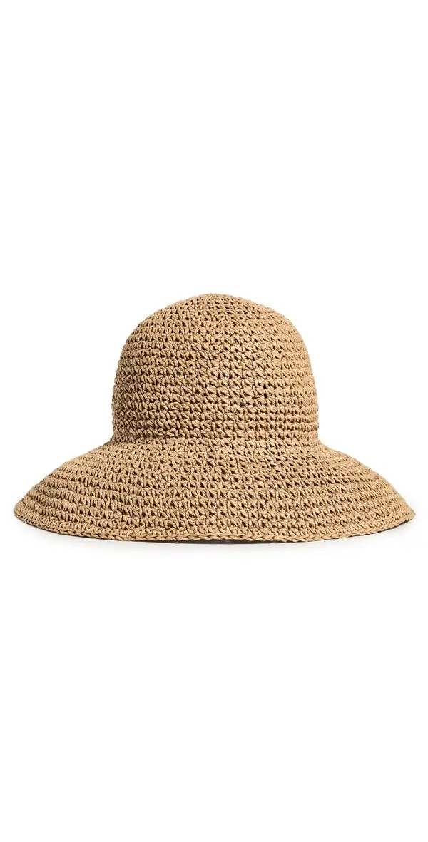 Faherty Brand Wide Brim Sun Hat - Natural