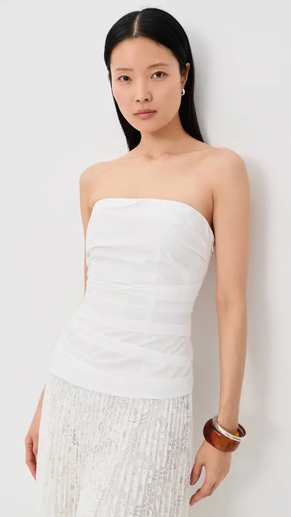 Simkhai Annalise Lace Midi Dress