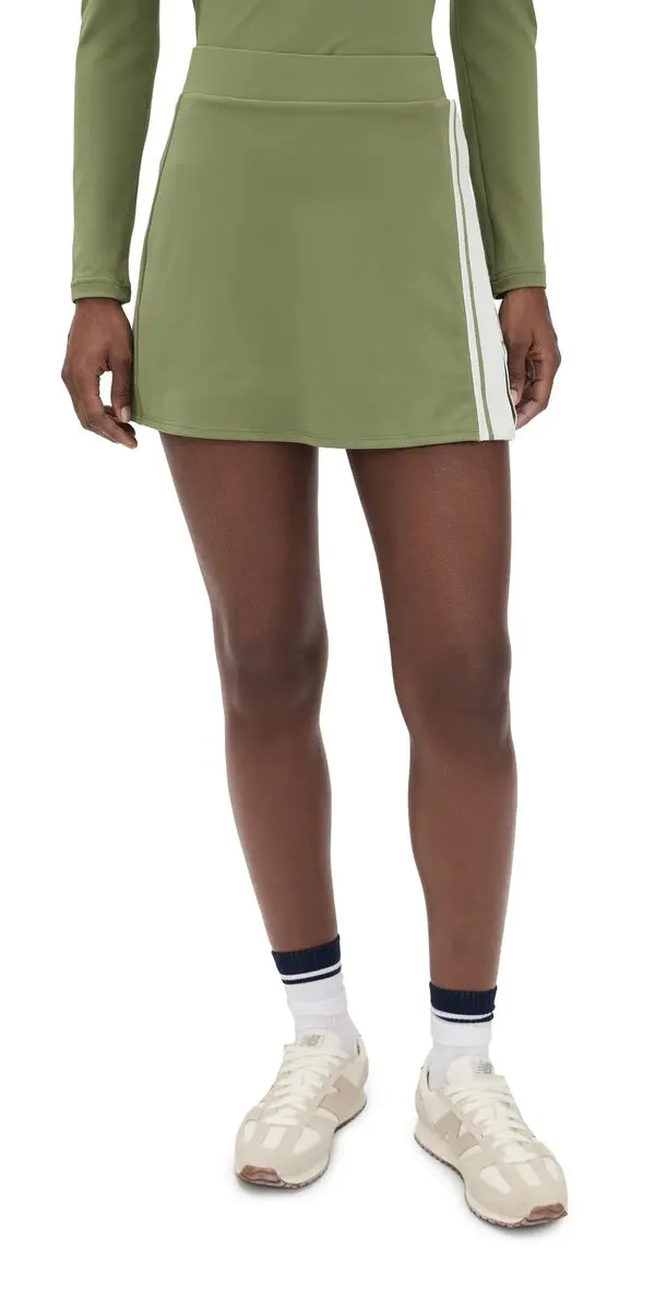MALBON Baseline Skirt - Olivine