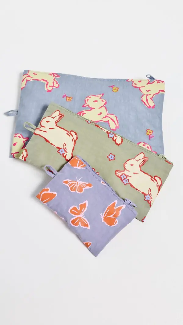 Baggu Flat Pouch Set